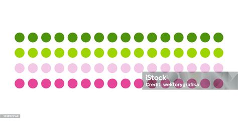 크리스마스 도트 라인 테두리 파스텔 색상의 심플한 칸막이 벡터 그림은 흰색으로 격리되었습니다 계절에 대한 스톡 벡터 아트 및 기타 이미지 Istock