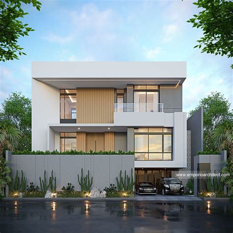 Modern Minimalist House Facade