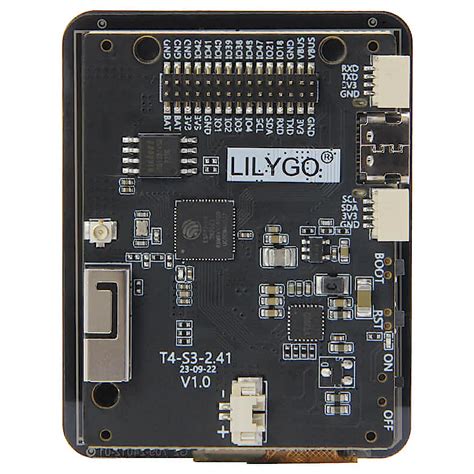 T4 S3 ESP32 S3 Touch Screen AMOLED 2 41inch With Shell LILYGO H711