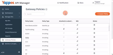 Creating A Policy Wedit And Delete Yappes Documentation