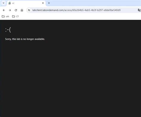 Microsoft Learn Lab Vm Has Been Unable To Open For More Than Half A