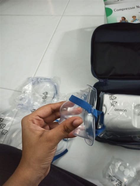 Omron Nebuliser Nec801 Health And Nutrition Medical Supplies And Tools On Carousell