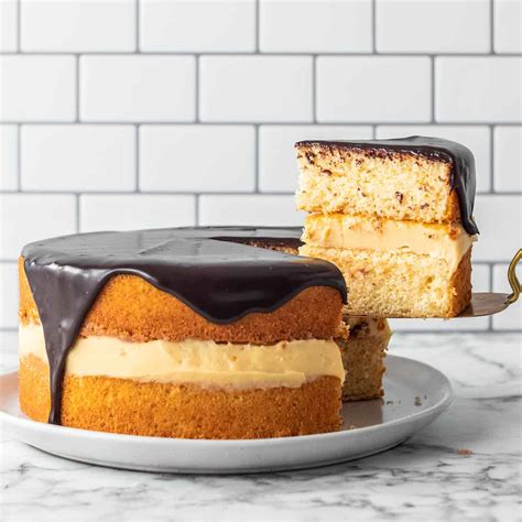 Boston Cream Pie Cake The Scran Line