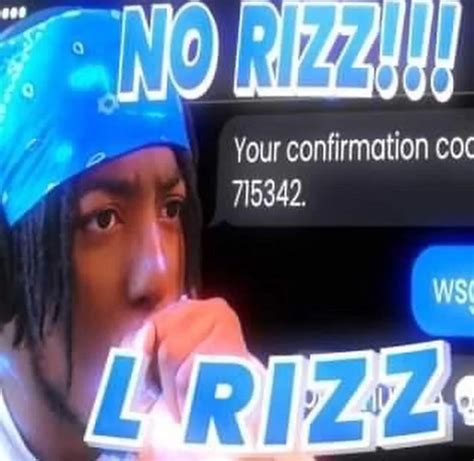 No Rizz Blank Template Imgflip