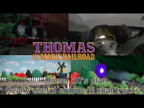 Thomas And The Magic Railroad Diesel Plan Really Useful Engine Missing