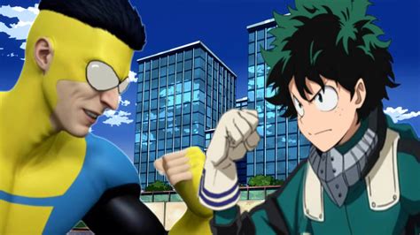 Invincible Vs Deku Intro Clash By Marvinx619 On Deviantart
