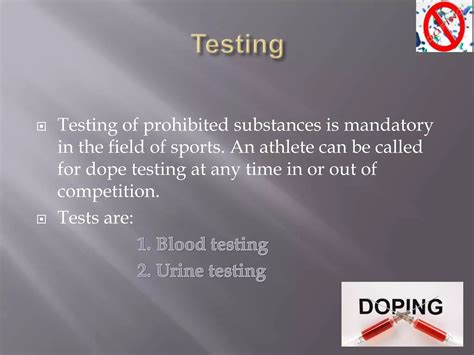 Doping In Sports Pptx
