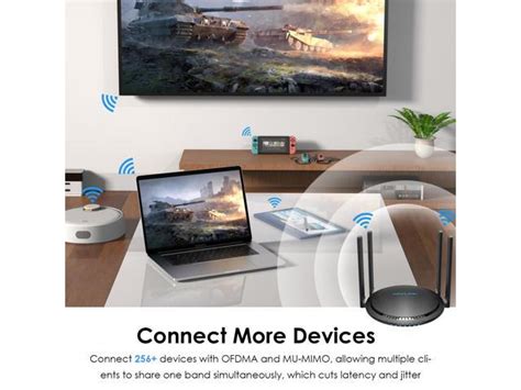 WAVLINK AX WiFi Router Dual Band WiFi Gaming Router Ax Full Gigabit Wireless