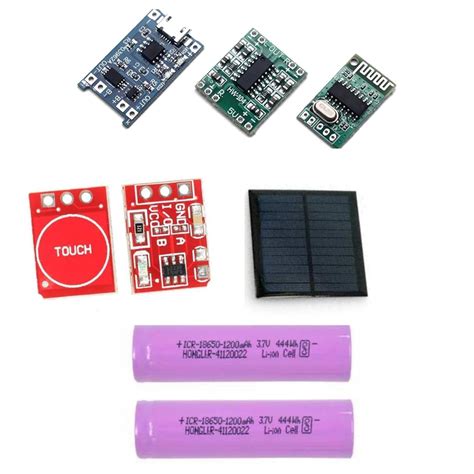 Luvik Combo Of 5v 100ma 0 5w 70 X 70mm Mini Solar Panel For Making Project Music Player And