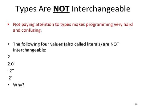 Variables Types Operations On Numbers Cse 1310 Introduction