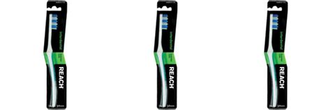 Reach Зубная щетка interdental, межзубная чистка, средней жесткости, 3 ...