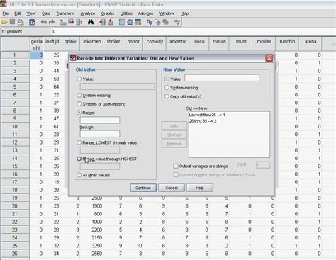 define variable sets with spss avi no audio youtube