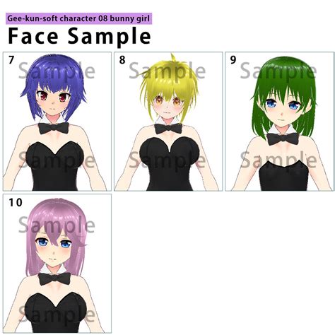 Rpg Maker 3d Character Converter Gee Kun Soft Character 08 Bunny Girl