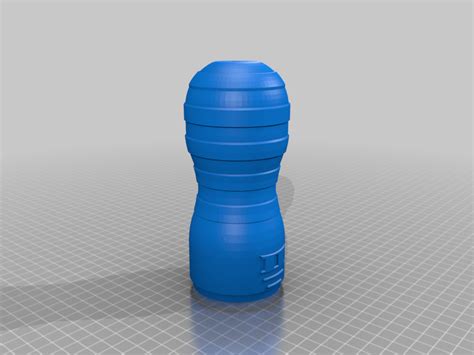 Free Stl File T Shell T Y P E Zentreya Tenga Onahole Male Masturbator ♂️・3d Printer Design