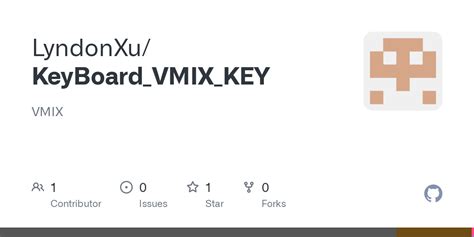 GitHub LyndonXu KeyBoard VMIX KEY VMIX