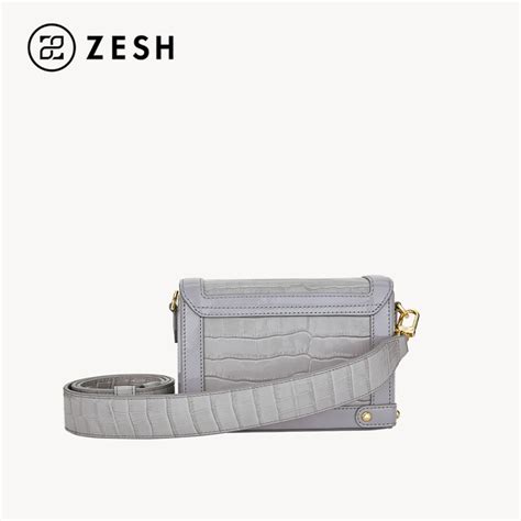 谭卓明星同款zesh 泽尚cubelet Frame缺角包小众设计女单肩斜挎包 虎窝淘