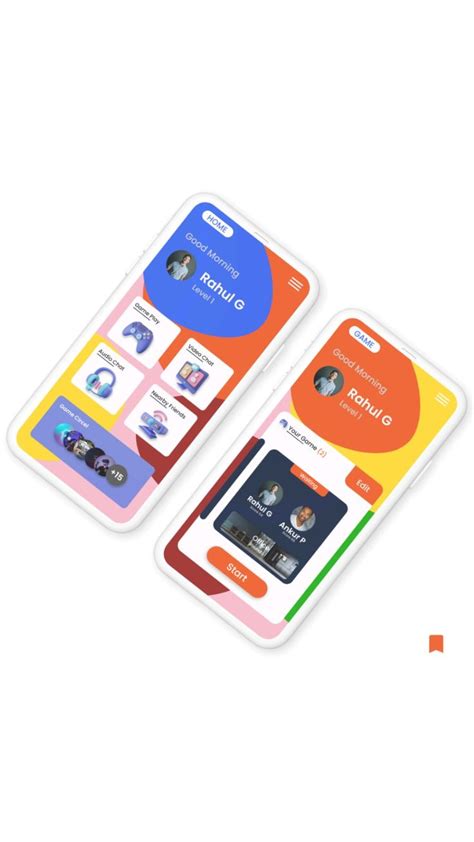 game app ui concept mobile ui patterns ui design mobile design