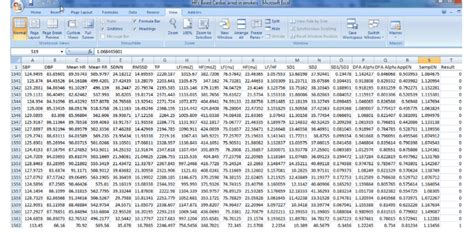 Partial View Of The Data Set Displaying The Data Download Scientific