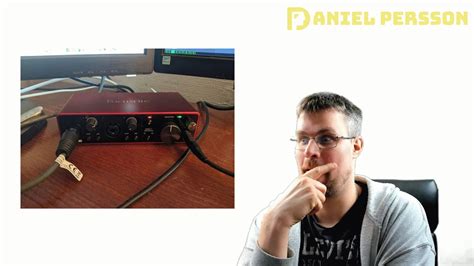 How To Setup A Focusrite Audio Interface In Windows Daniel Persson