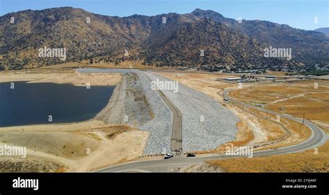 An Aerial Image Of The Isabella Dam Safety Modification Projects