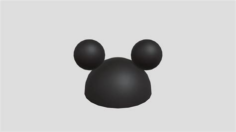 Mickey Ears Reload Download Free 3d Model By Mickey Mouse From