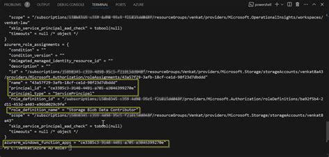 Terraform Role Assignment Issues For Azure Function With Microsoft Sentinel Reader And Storage