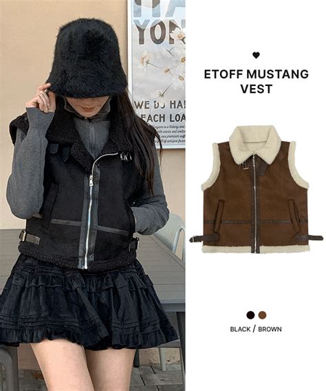 [🔥시즌off~할인 오늘출발🔥]인기상품 갓성비 퀄굿 전체양털 양털 하이넥 에포트 무스탕 조끼 에이블리