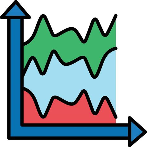 Multiple Line Graph Vector Icon 30345775 Vector Art At Vecteezy