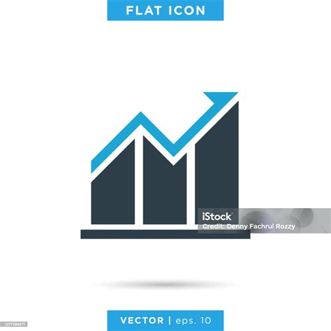 재무 및 회계 아이콘 벡터 주식 일러스트 디자인 템플릿 그래프 기호 및 기호가 커지는 다 개념에 대한 스톡 벡터 아트 및 기타 이미지 Istock