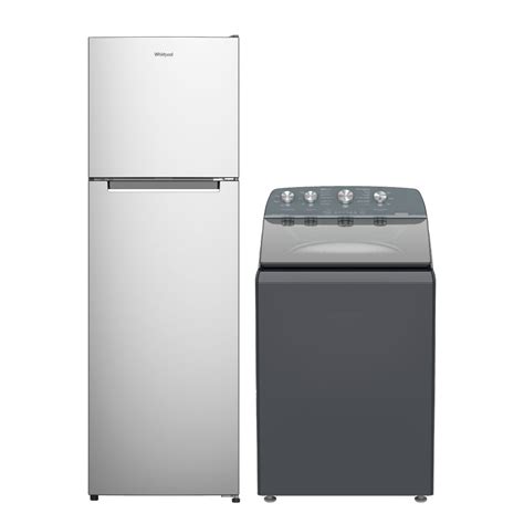 Combo Lavadora 18kg Refrigerador 9p³ Whirlpool Mexico Whirlpool México