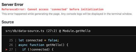 TypeORM And Next Js Issue Typeorm Typeorm GitHub