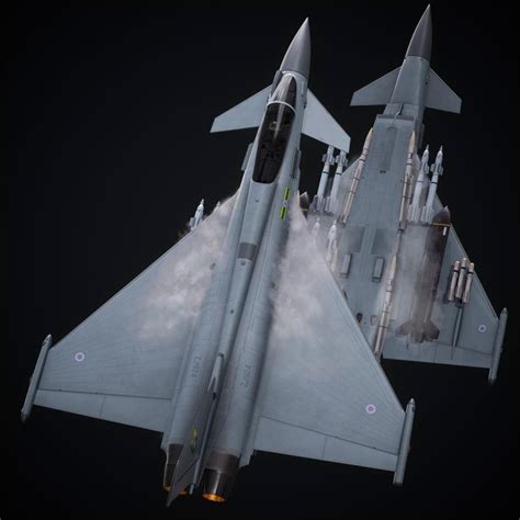 Hey Everyone Wanted To Share My Latest Project The Eurofighter Typhoon Modeled In Max