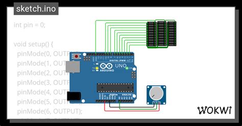 Potenciometr Wokwi ESP STM Arduino Simulator