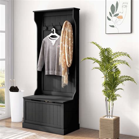 Lark Manor™ Amonta Hall Tree With Bench And Shoe Storage 28 3 In 1