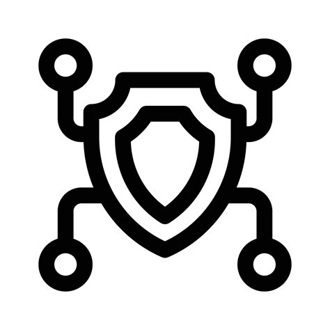 Safety Shield With Network Nodes Denoting Of Network Security 46258303
