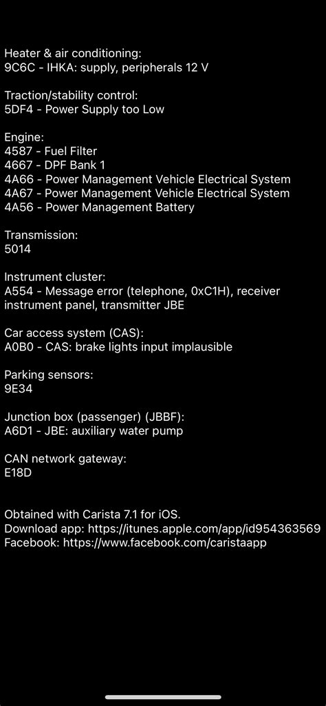 Help Needed With Error Codes BMW Forums BimmerForums