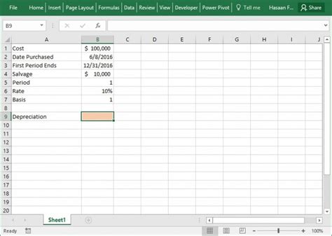 Excel AMORLINC Function Help Examples PakAccountants