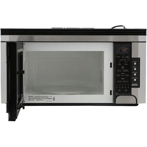 Sharp 15 Cu Ft 1000w Over The Range Microwave Oven With Concealed