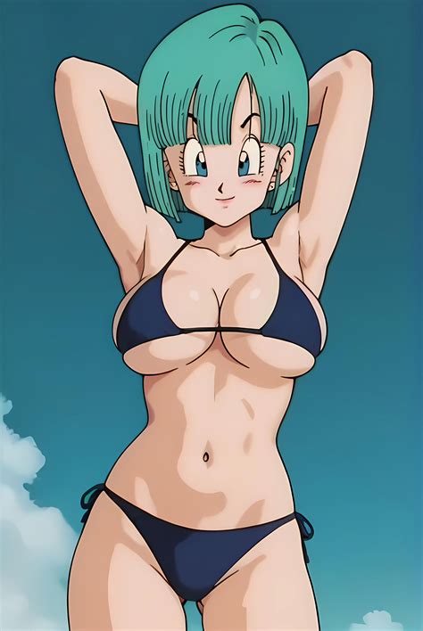 Rule 34 Accurate Art Style Ai Generated Akira Toriyama Style Bikini