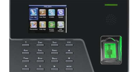 Biometric Timekeeping And Access Control System Pni Finger 700 With Reader Other Small