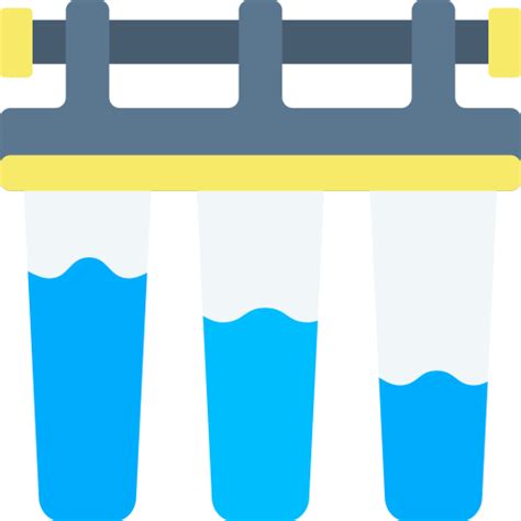 Water Filter Generic Color Fill Icon