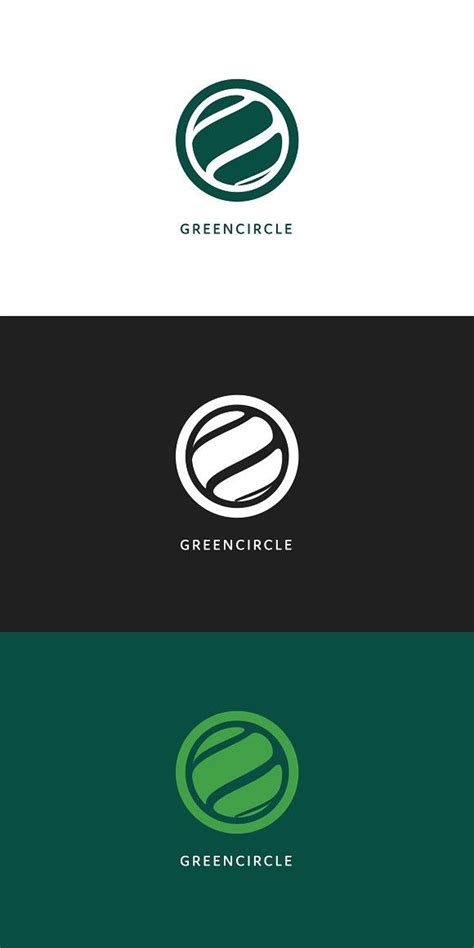 Green Circle Logo With Name