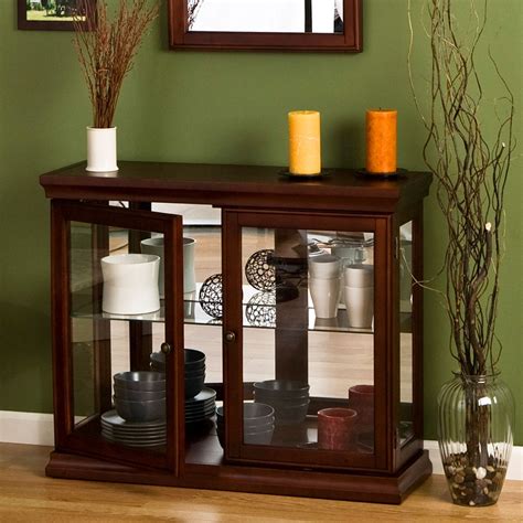 Small Console Curio Cabinets Cabinets Matttroy