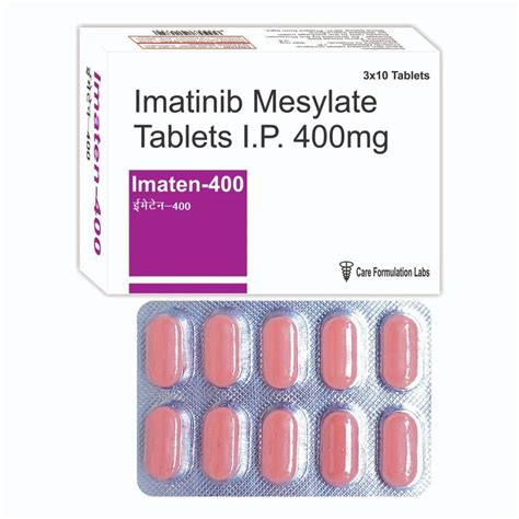 Imatinib 400 Mg Tablets At ₹ 1535stripe In New Delhi Id 2850814718948