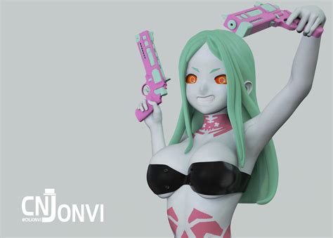 Cyberpunk Edgerunners Rebecca By Cnjonvi On Deviantart