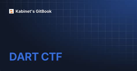 Dart Ctf Kabinets Gitbook