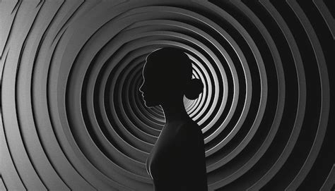 Premium Photo Minimal D Design Featuring A Series Of Concentric Circles