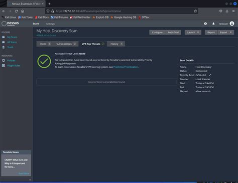 How To Use The Nessus Vulnerability Scanner On Linux Make Tech Easier