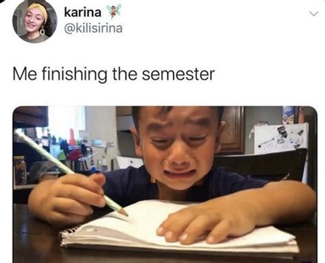 More Like Me Starting The Semester Homework Meme Funny