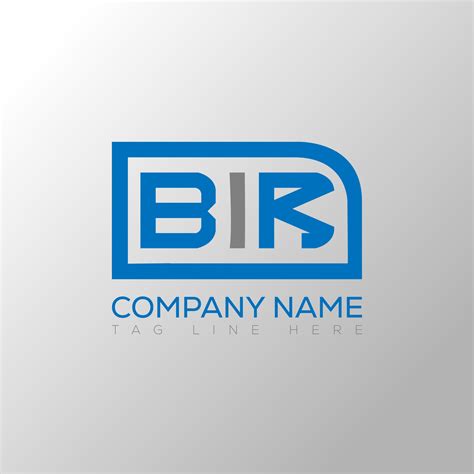 Bir Letter Logo Creative Design Bir Unique Design 20537983 Vector Art